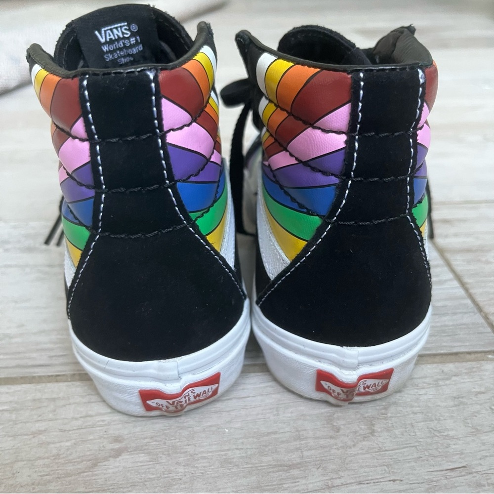 Vans | Rainbow High Top Sneakers - Gem